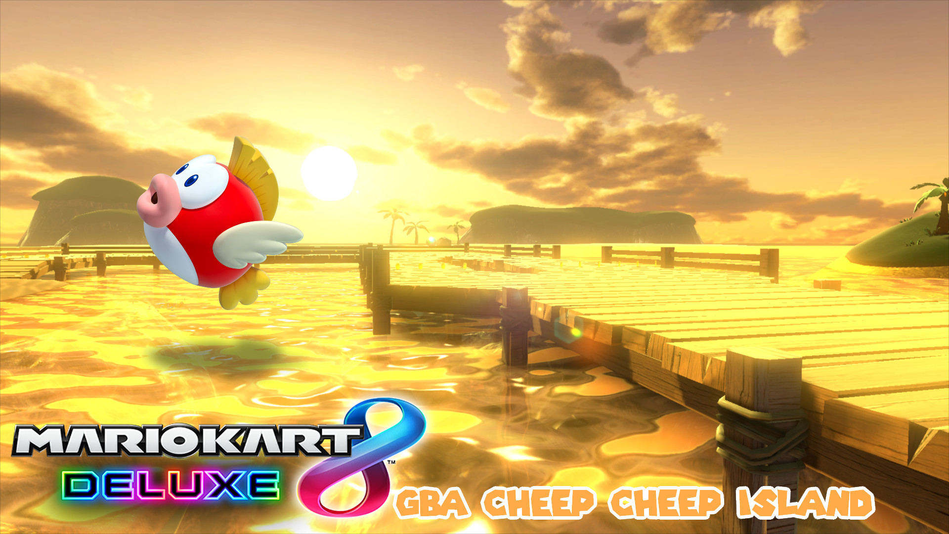 GBA Cheep Cheep Island (Tour Model) V1.0 Mod for Mario Kart 8 Deluxe ...