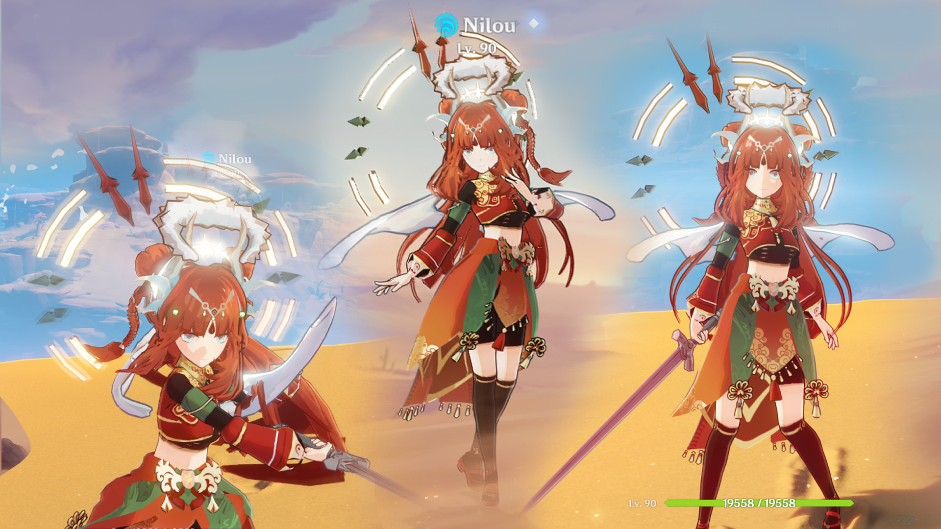 New Year's Holy Angel Nilou! Mod for Genshin Impact | GI Mods