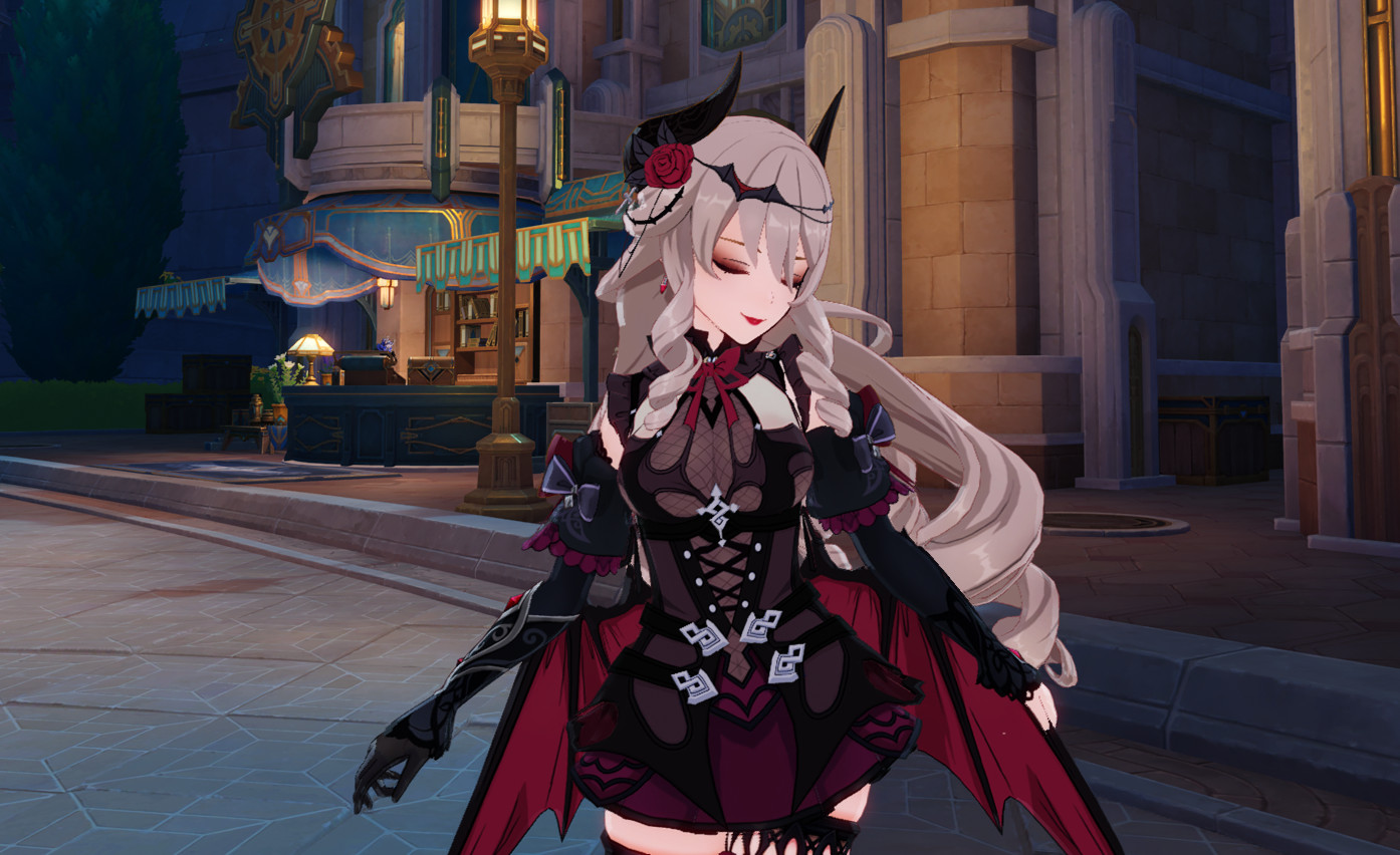 Bloodrose Navia Mod for Genshin Impact | GI Mods