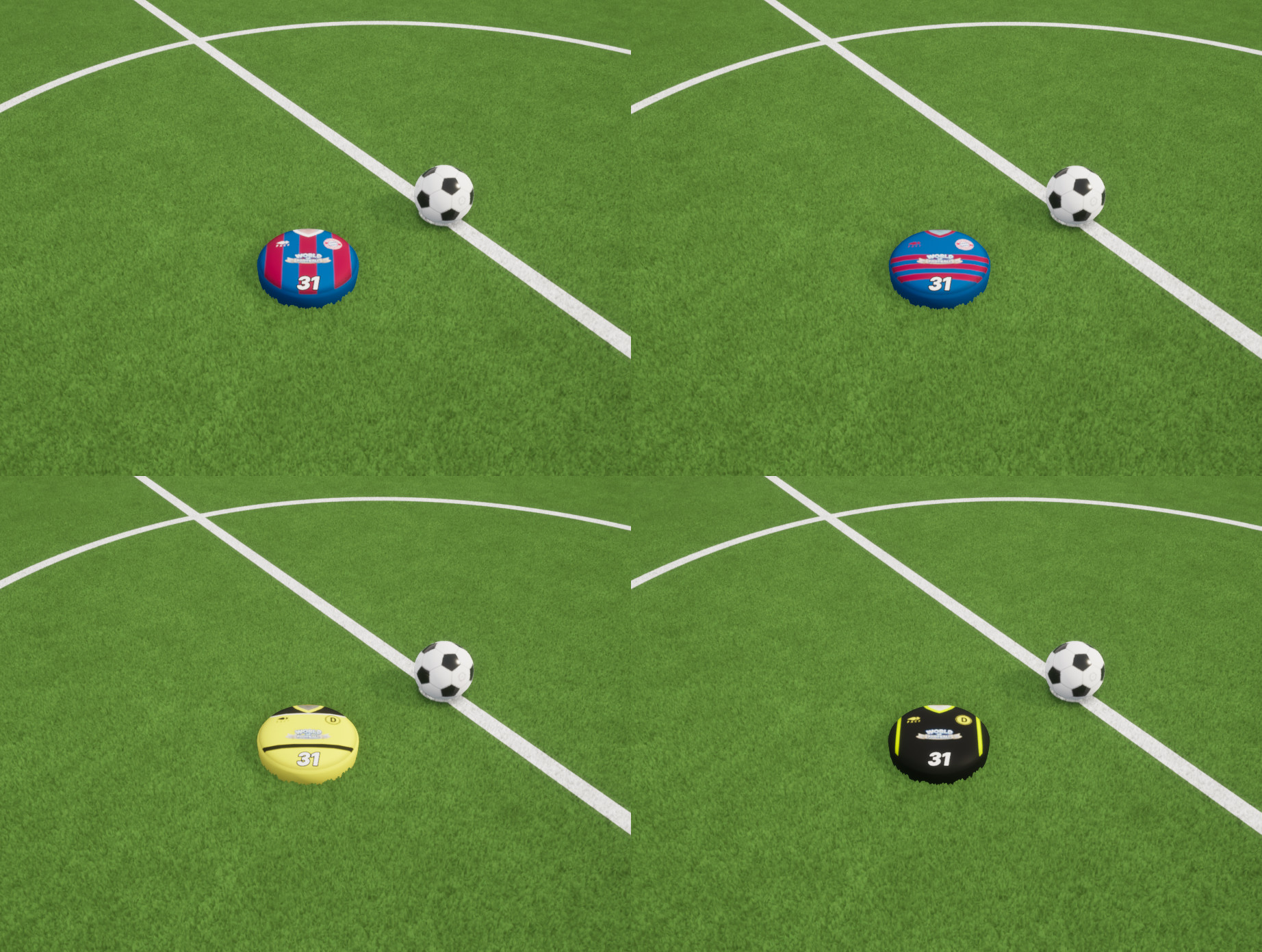 Munchen vs Dortmund - Der Klassiker Mod for World of Football | WOF Mods