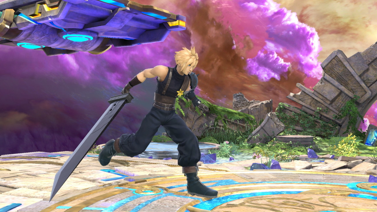Cloud & Sephiroth remake game model accurate Mod for Super Smash Bros ...