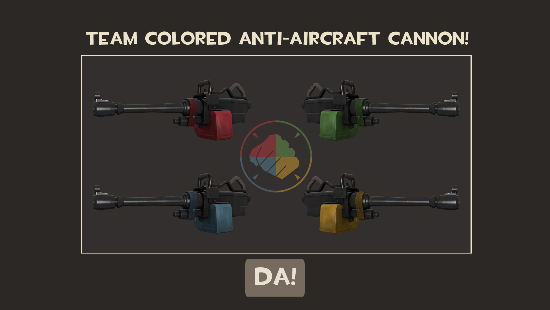 Team Color Anti-Aircraft Cannon Mod for Team Fortress 2 Classified ...