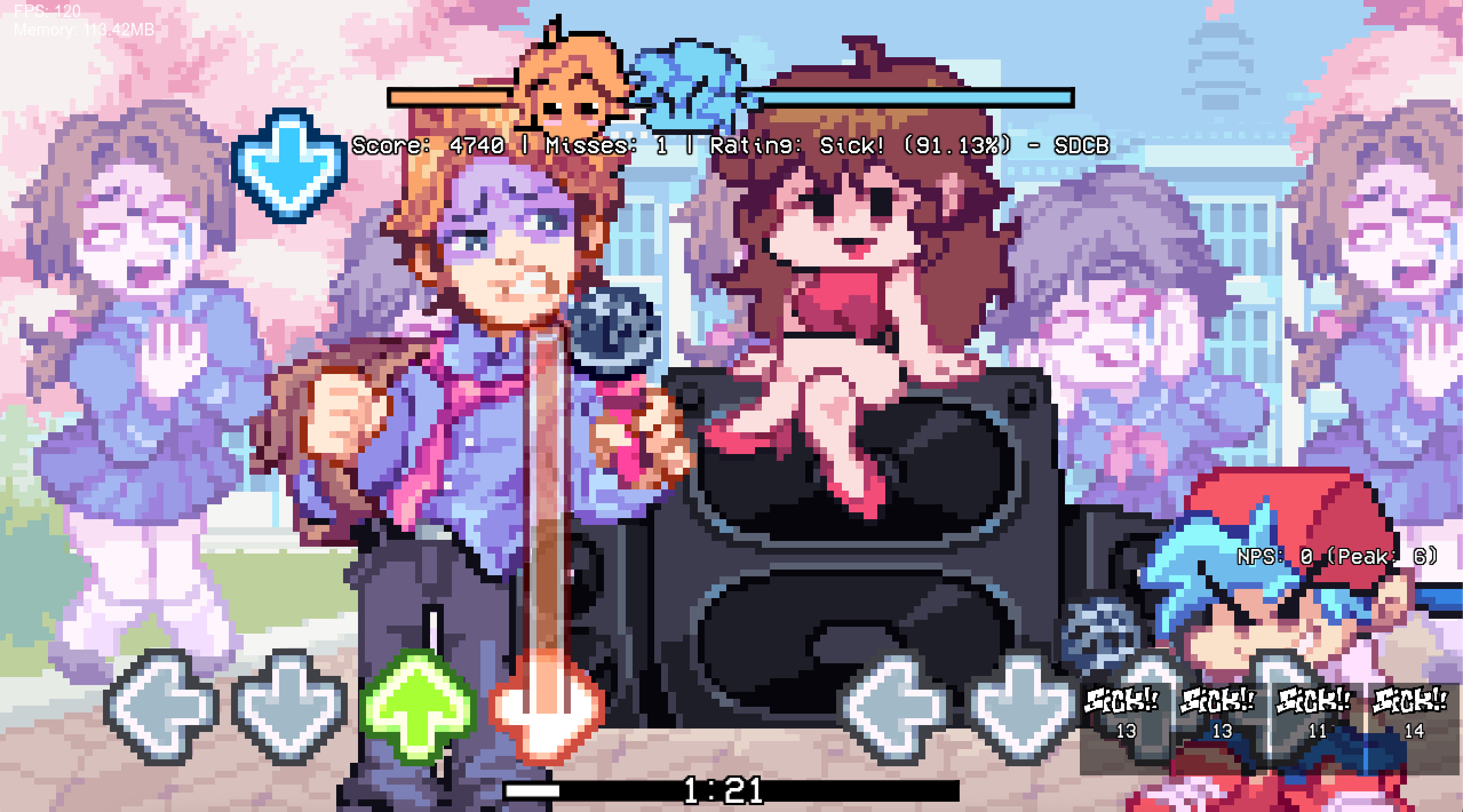 Configurable Keystrokes Viewer [V-Slice] Mod for Friday Night Funkin ...