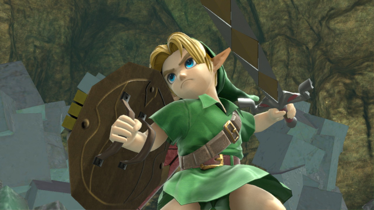 Gilded Sword and Mirror Shield Mod for Super Smash Bros. Ultimate | SSBU Mods