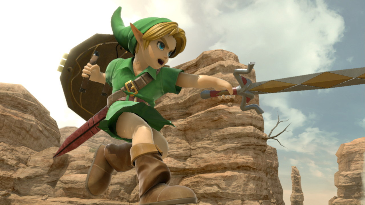 Gilded Sword and Mirror Shield Mod for Super Smash Bros. Ultimate | SSBU Mods