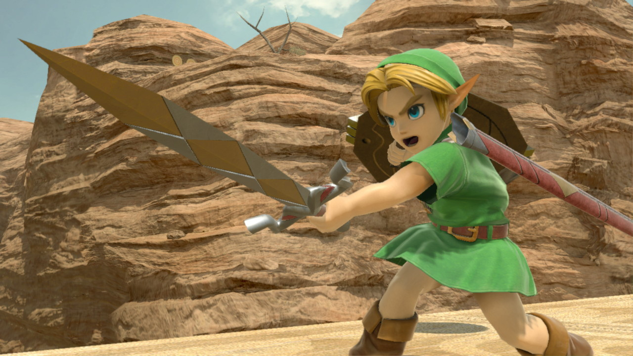 Gilded Sword and Mirror Shield Mod for Super Smash Bros. Ultimate | SSBU Mods