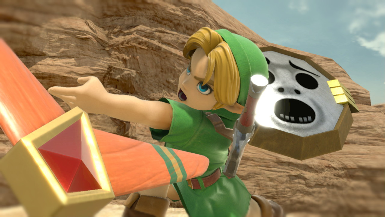 Gilded Sword and Mirror Shield Mod for Super Smash Bros. Ultimate | SSBU Mods