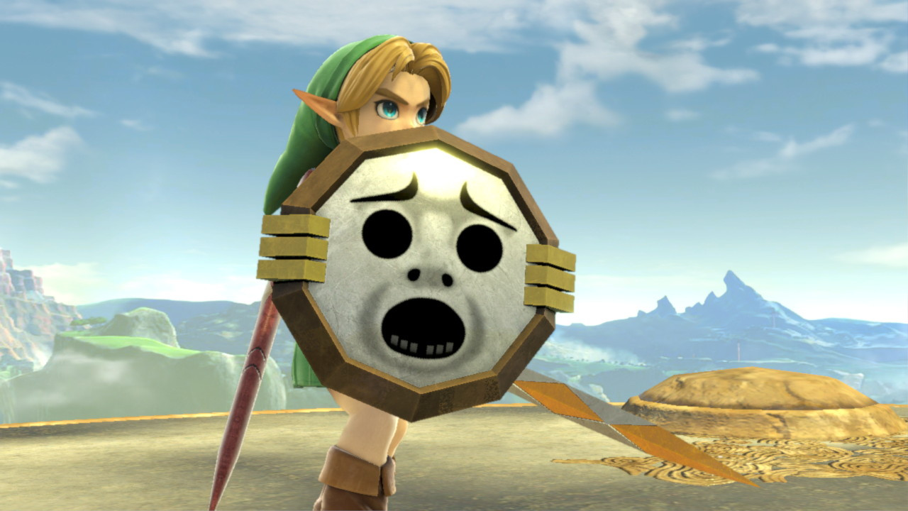 Gilded Sword and Mirror Shield Mod for Super Smash Bros. Ultimate | SSBU Mods