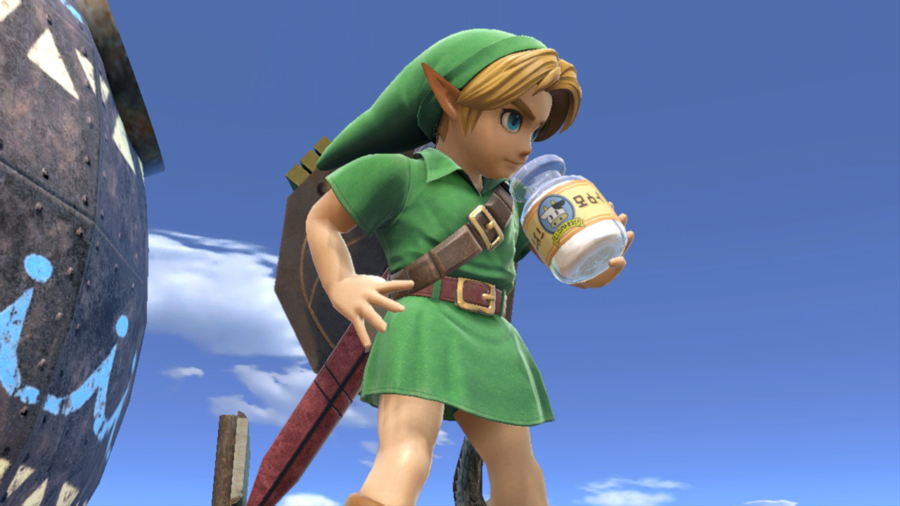 Gilded Sword and Mirror Shield Mod for Super Smash Bros. Ultimate | SSBU Mods