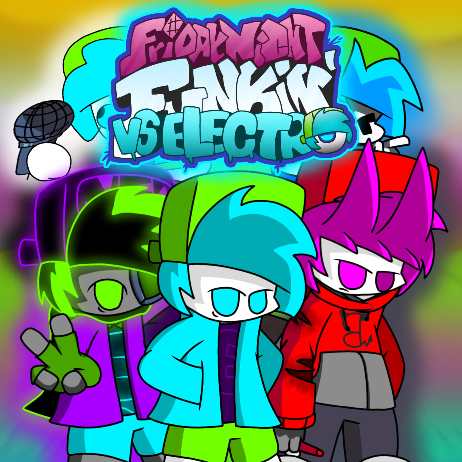 Friday Night Funkin: Vs Electro Mod for Friday Night Funkin' | FNF Mods