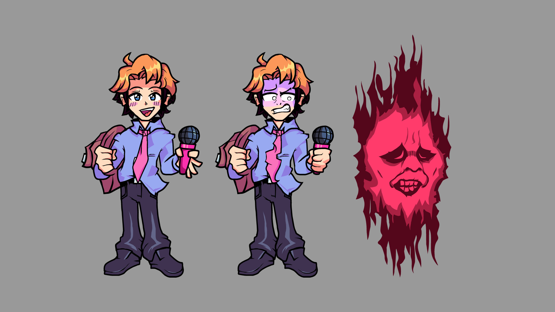 Unpixelated Senpai Mod for Friday Night Funkin' | FNF Mods