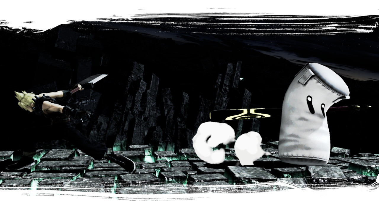 Sandbag over Sephiroth Mod for Super Smash Bros. Ultimate | SSBU Mods