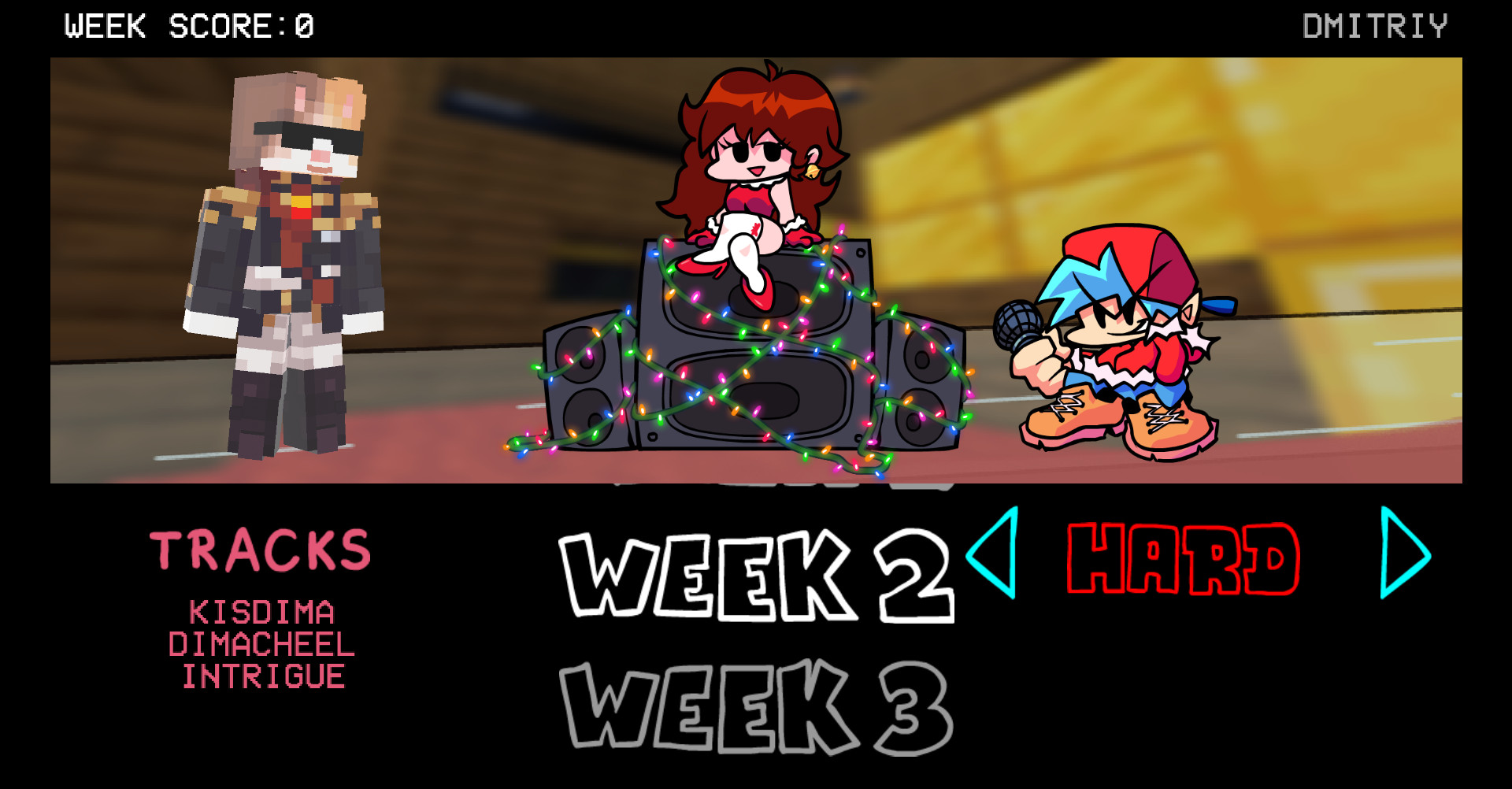 Server_Friends Mod for Friday Night Funkin' | FNF Mods