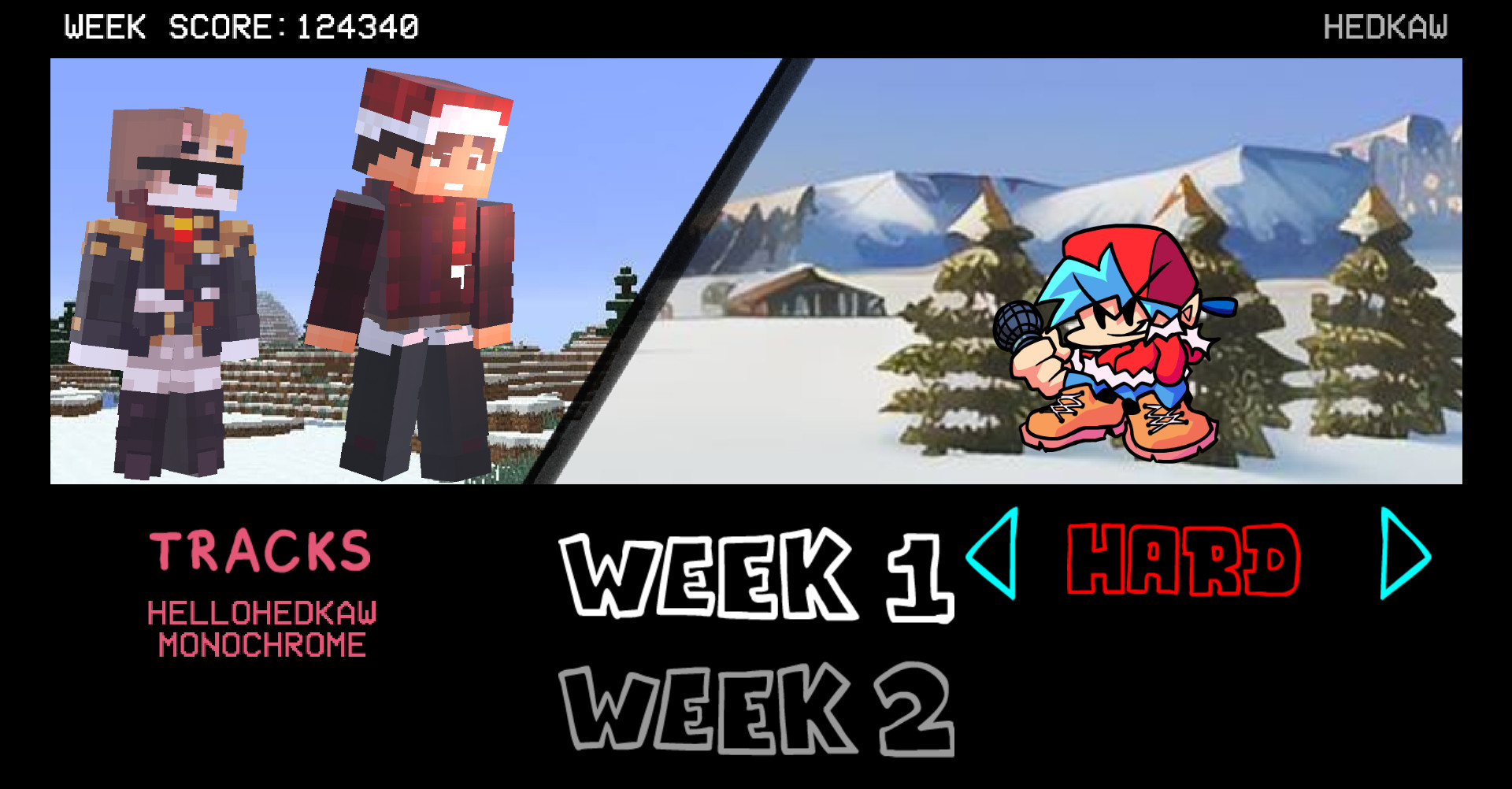 Server_Friends Mod for Friday Night Funkin' | FNF Mods