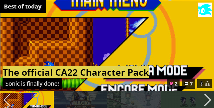 CA22 Character Pack Mod for Sonic Mania | SM Mods