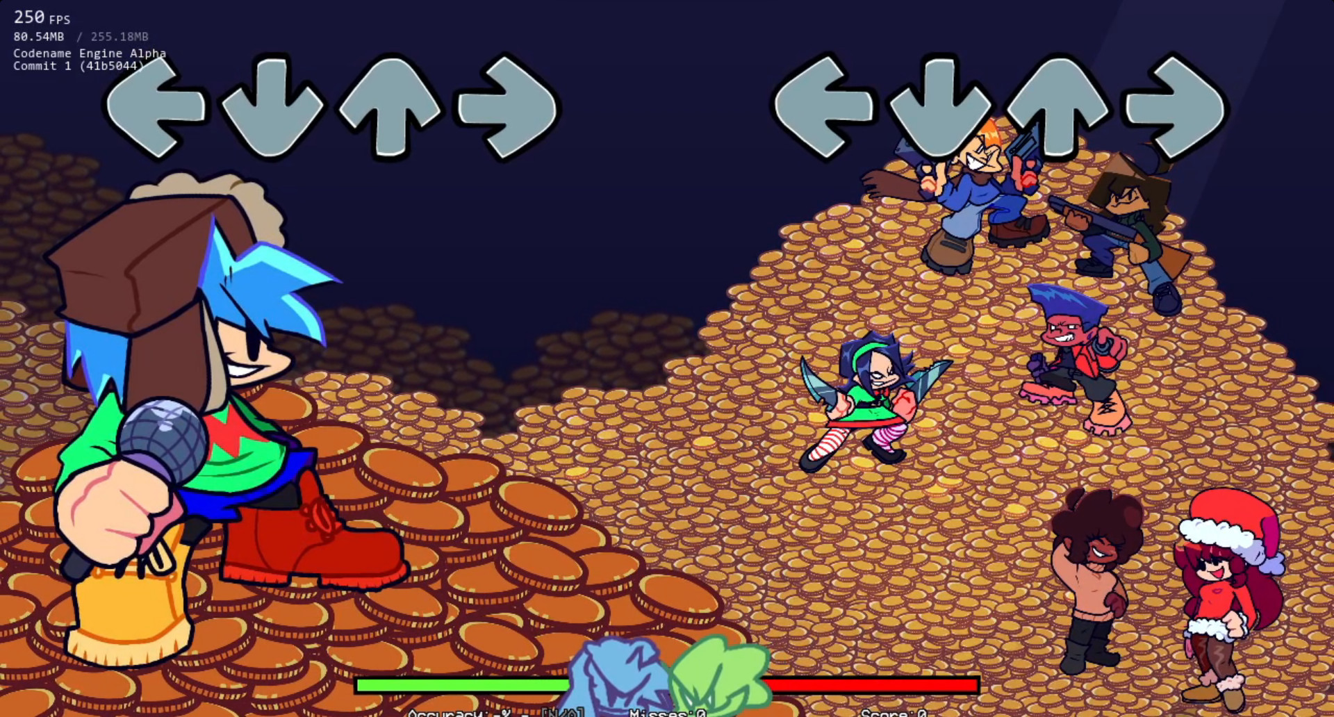 One Shot Calamity: Christmas Special Mod for Friday Night Funkin' | FNF ...