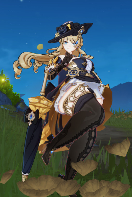 Plus size Navia Mod for Genshin Impact | GI Mods