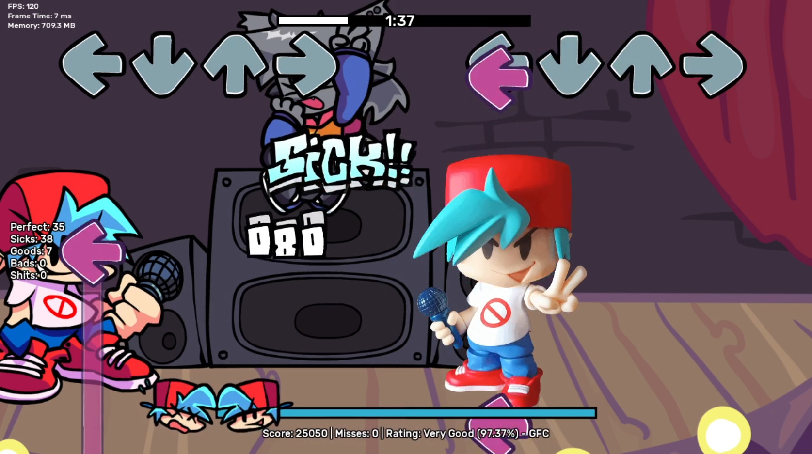 Playable Boyfriend Nendoroid Mod Mod for Friday Night Funkin' | FNF Mods