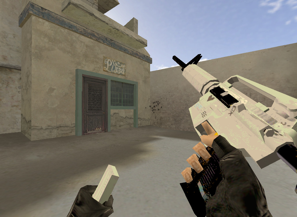 printstream skin on default m4a1 Mod for Counter-Strike 1.6 | CS1.6 Mods