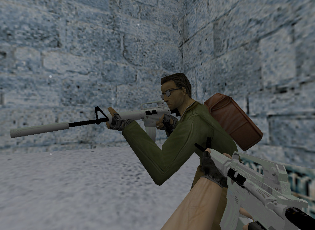 printstream skin on default m4a1 Mod for Counter-Strike 1.6 | CS1.6 Mods