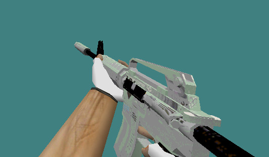 printstream skin on default m4a1 Mod for Counter-Strike 1.6 | CS1.6 Mods