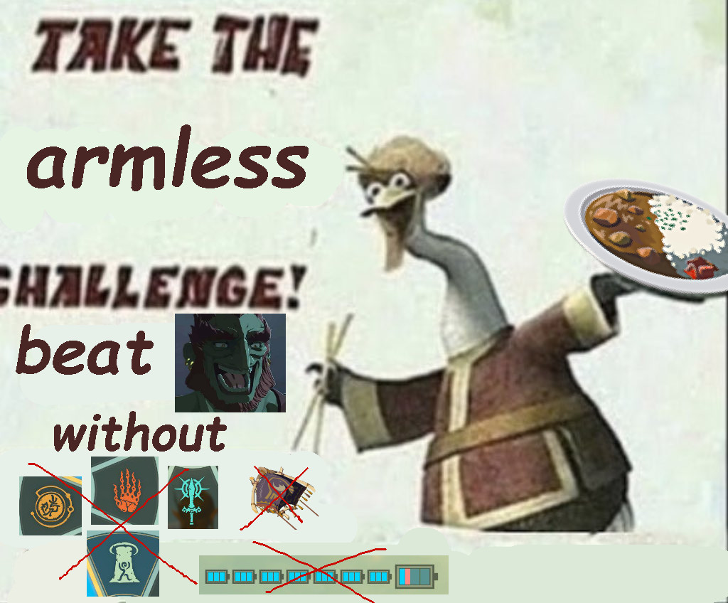 Armless Challenge Mod for The Legend of Zelda: Tears of the Kingdom | TOTK Mods