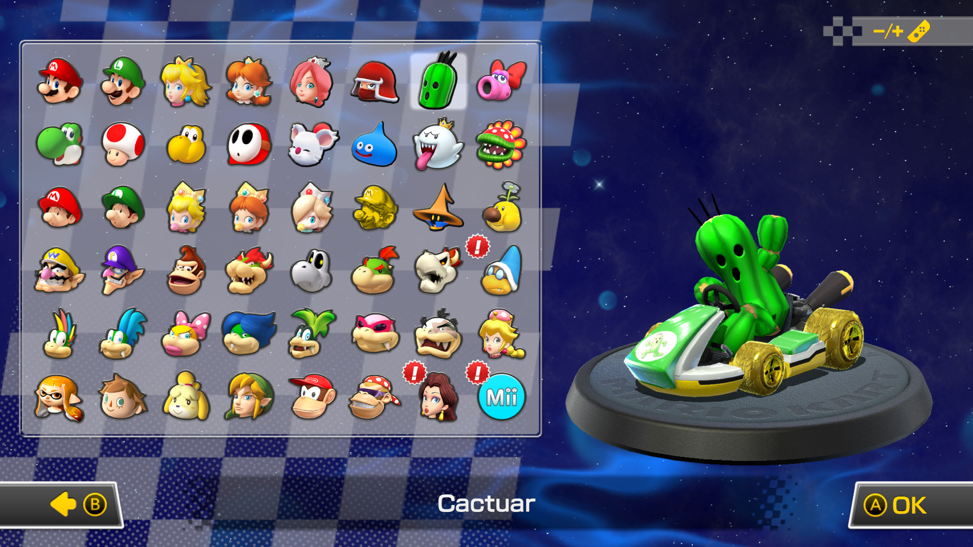 Cactuar Mod for Mario Kart 8 Deluxe | MK8D Mods