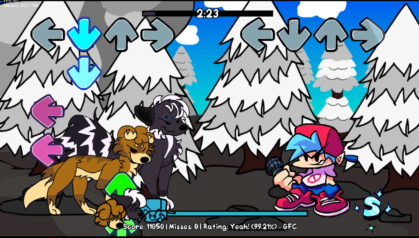 Vs. Him The God (HTG) Mod for Friday Night Funkin' | FNF Mods