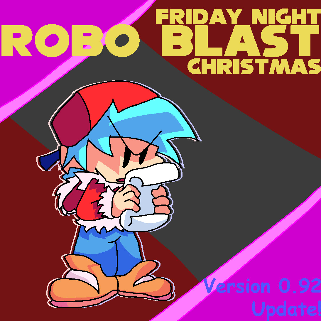 Friday Night Robo Blast Christmas Mod for Friday Night Funkin' | FNF Mods