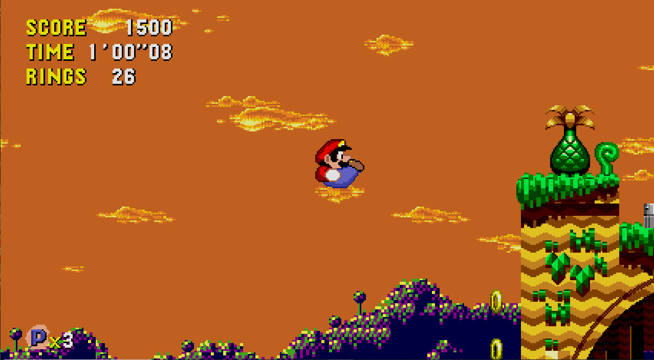 Mario's Time Machine CD Mod for Sonic CD (2011) | SCD Mods