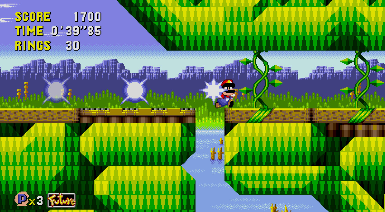Mario's Time Machine CD Mod for Sonic CD (2011) | SCD Mods
