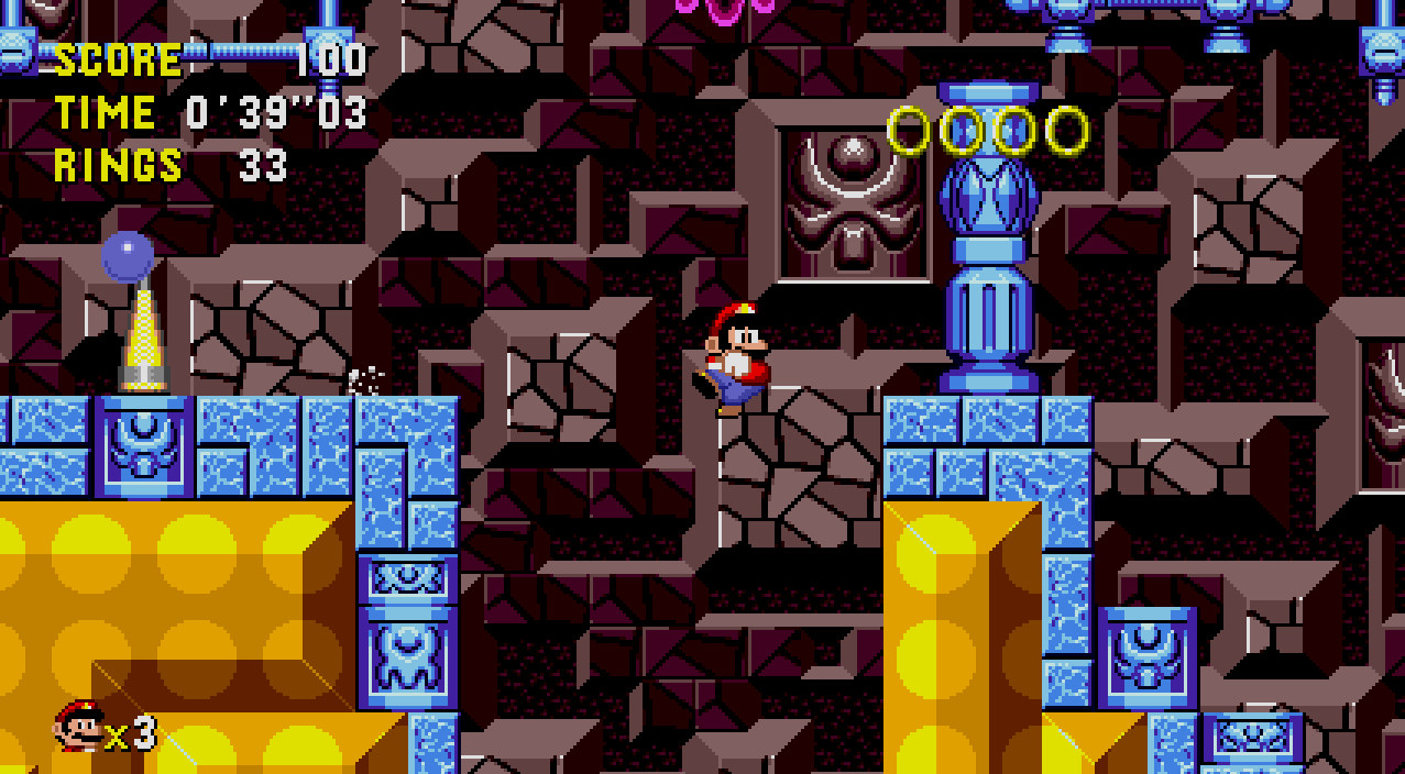 Mario's Time Machine CD Mod for Sonic CD (2011) | SCD Mods