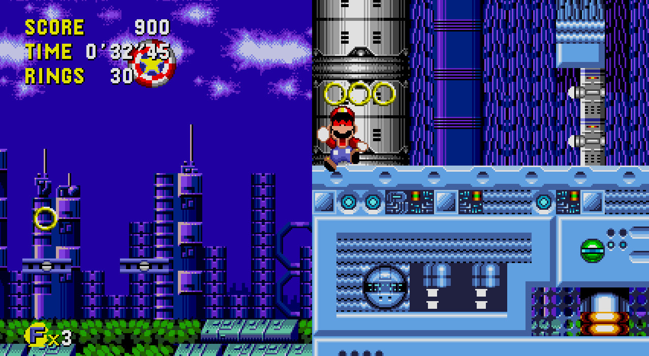 Mario's Time Machine CD Mod for Sonic CD (2011) | SCD Mods