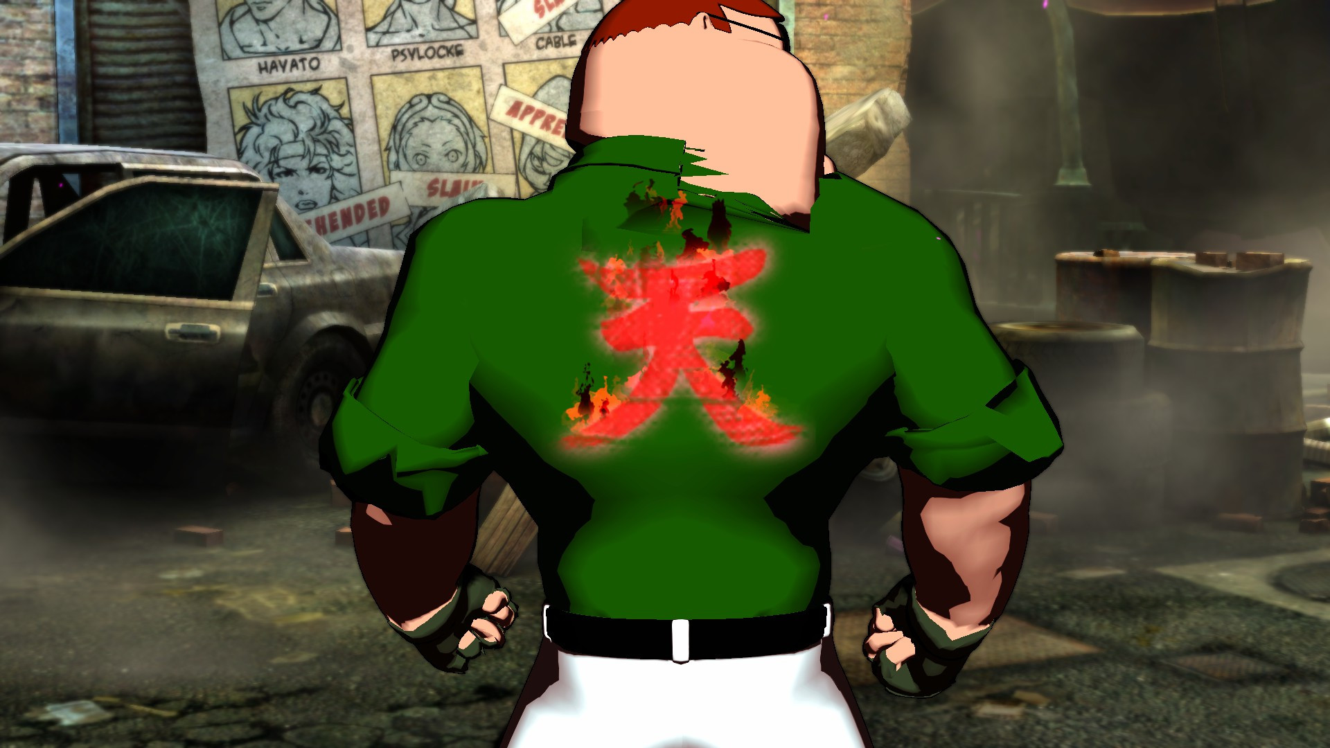 Peter Griffin (Fortnite) over Akuma Mod for Ultimate Marvel vs Capcom 3 ...