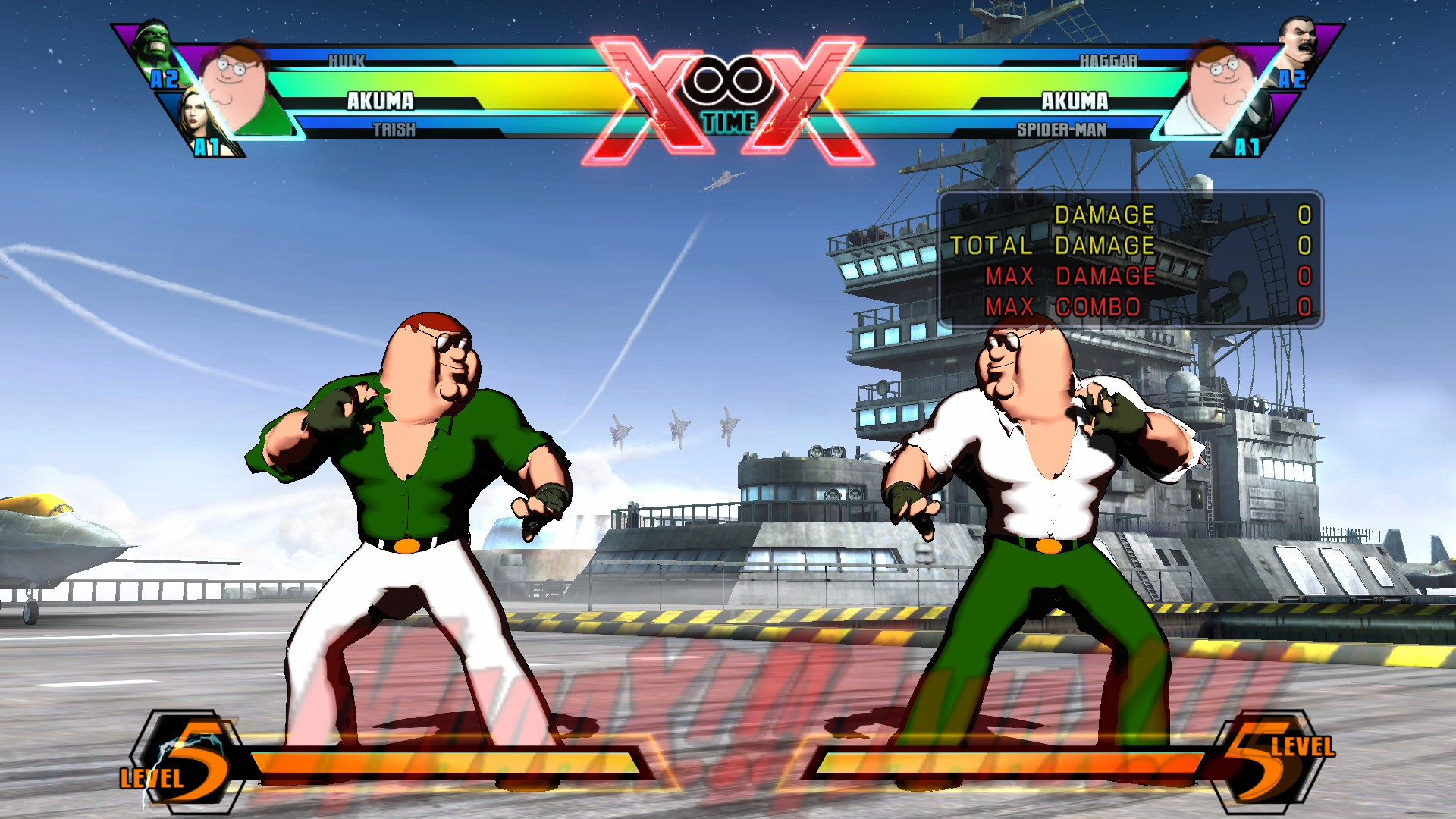 Peter Griffin (Fortnite) over Akuma Mod for Ultimate Marvel vs Capcom 3 ...