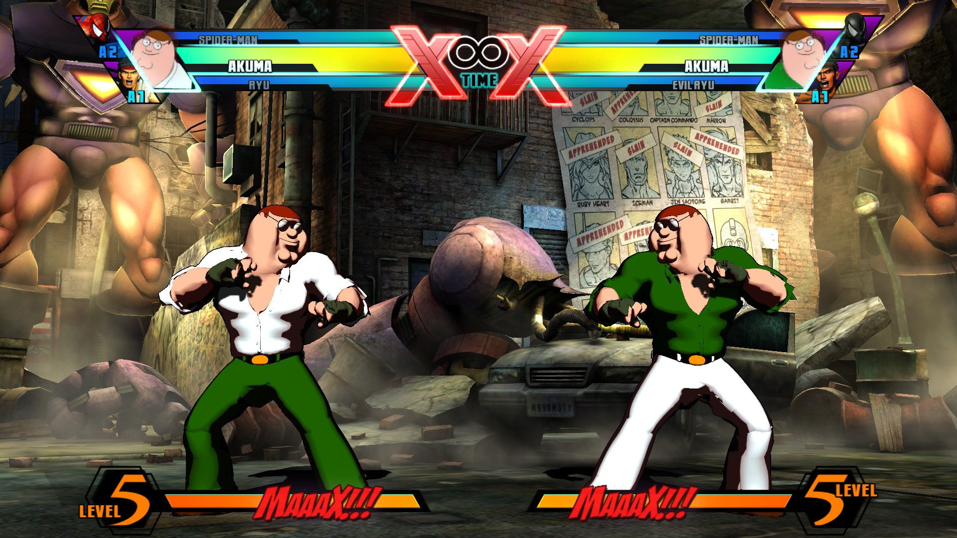 Peter Griffin (Fortnite) over Akuma Mod for Ultimate Marvel vs Capcom 3 ...