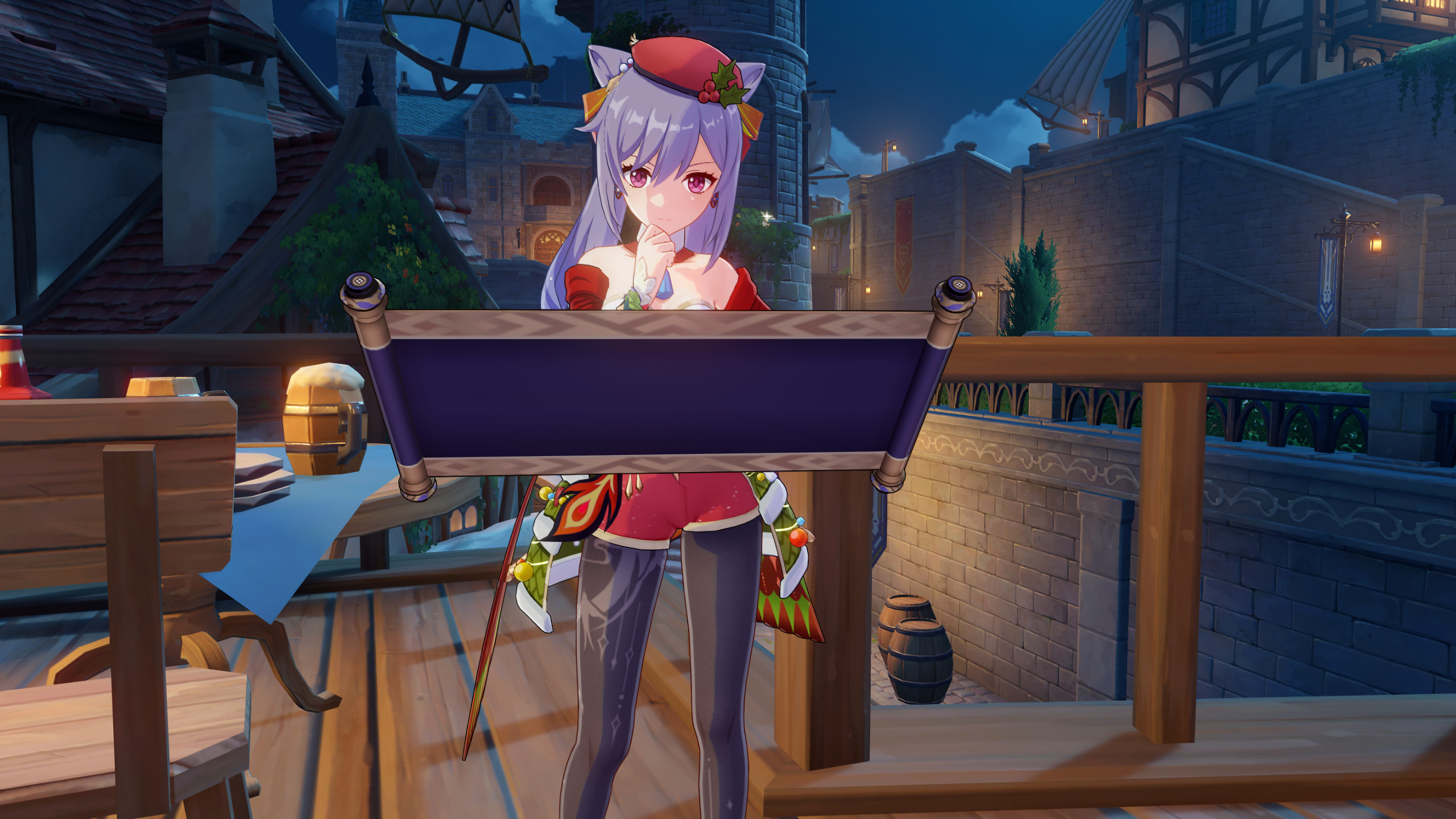 Keqing: Christmas Envoy Mod for Genshin Impact | GI Mods