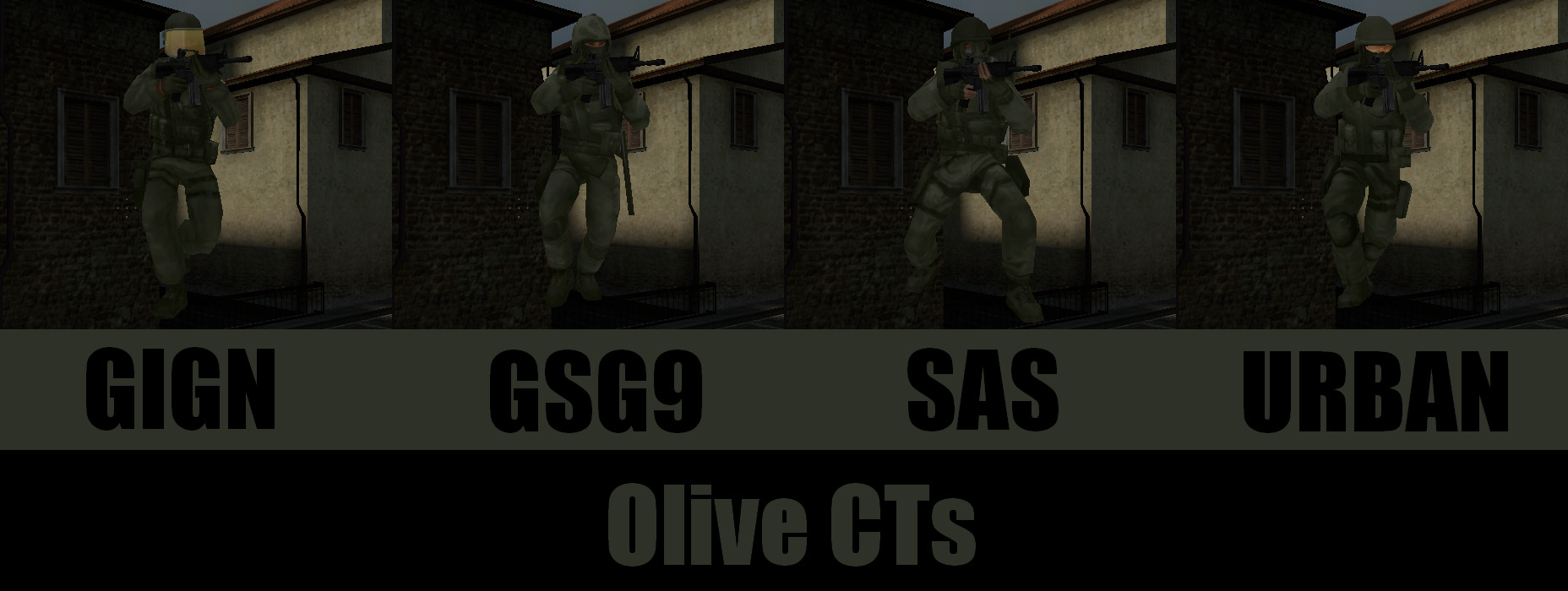 Olive CTs Mod for Counter-Strike: Source | CS:S Mods