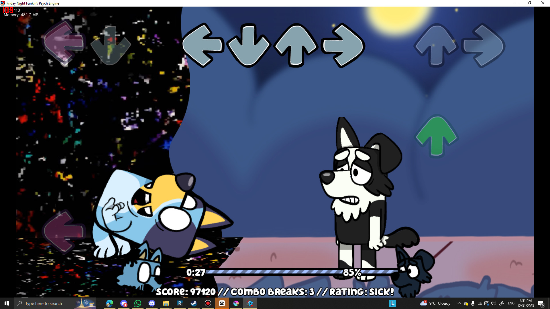 FNF VS Infected Bluey Mod for Friday Night Funkin' | FNF Mods