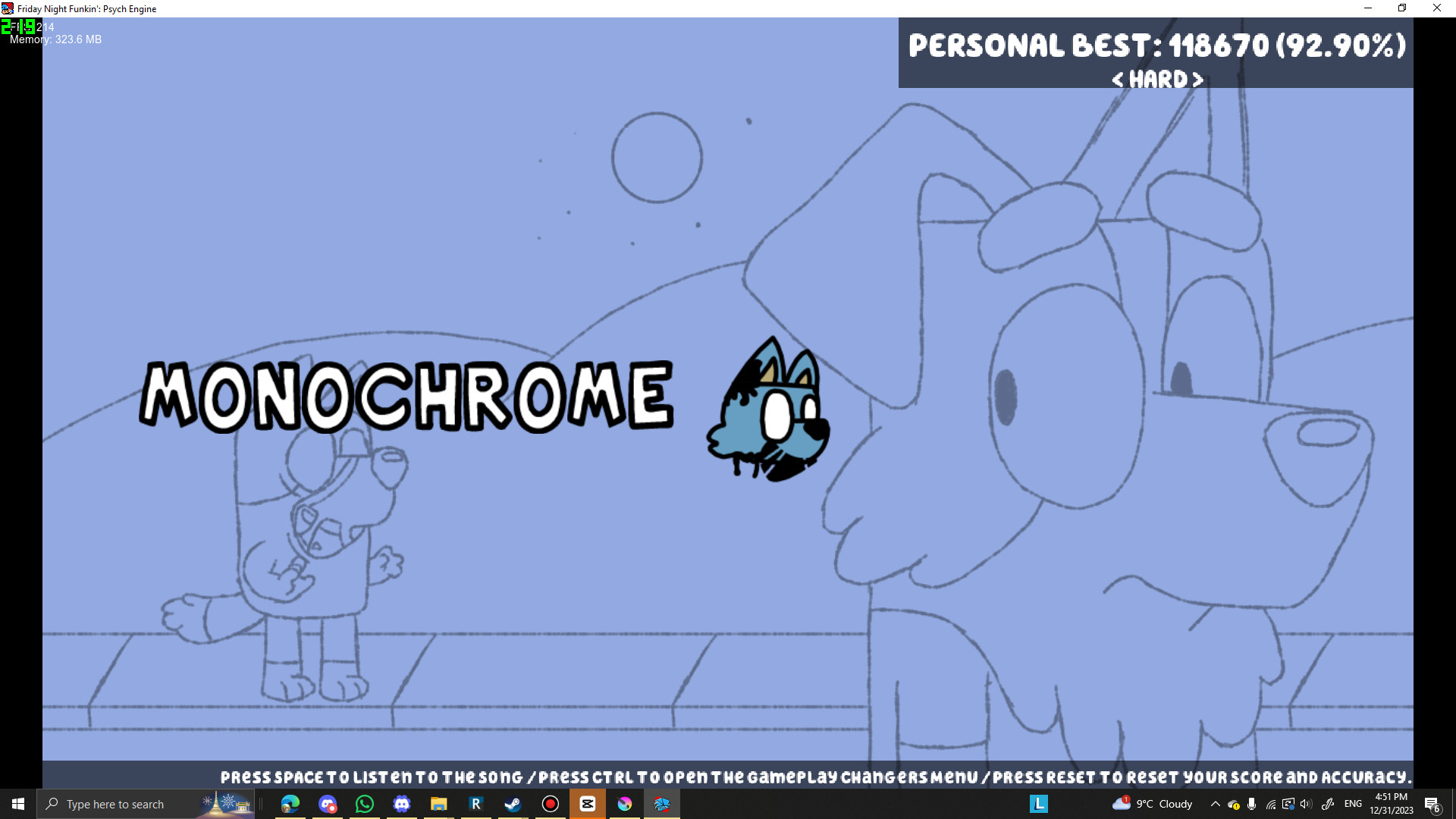 FNF VS Infected Bluey Mod for Friday Night Funkin' | FNF Mods