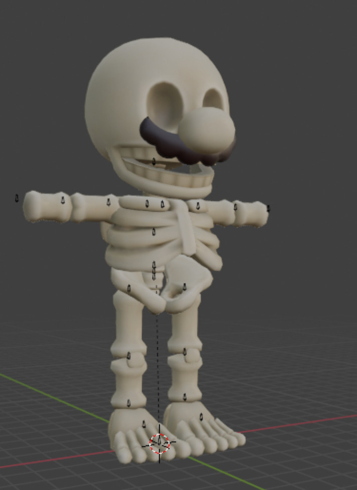 mario odyssey skeleton mario Mod for Super Mario 3D World | SM3DW Mods