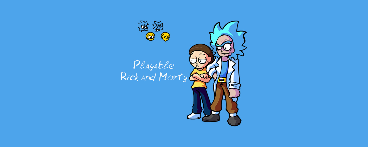 Playable Rick and Morty Mod for Friday Night Funkin' | FNF Mods