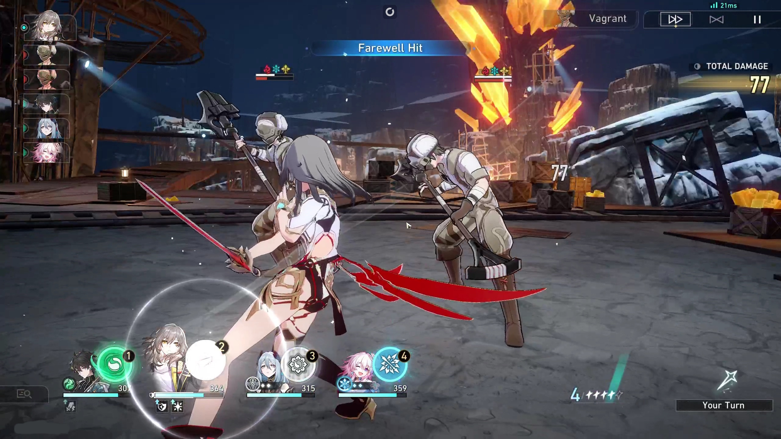 Kagotsurube Isshin over Trailblazer's Bat Mod for Honkai Star Rail ...