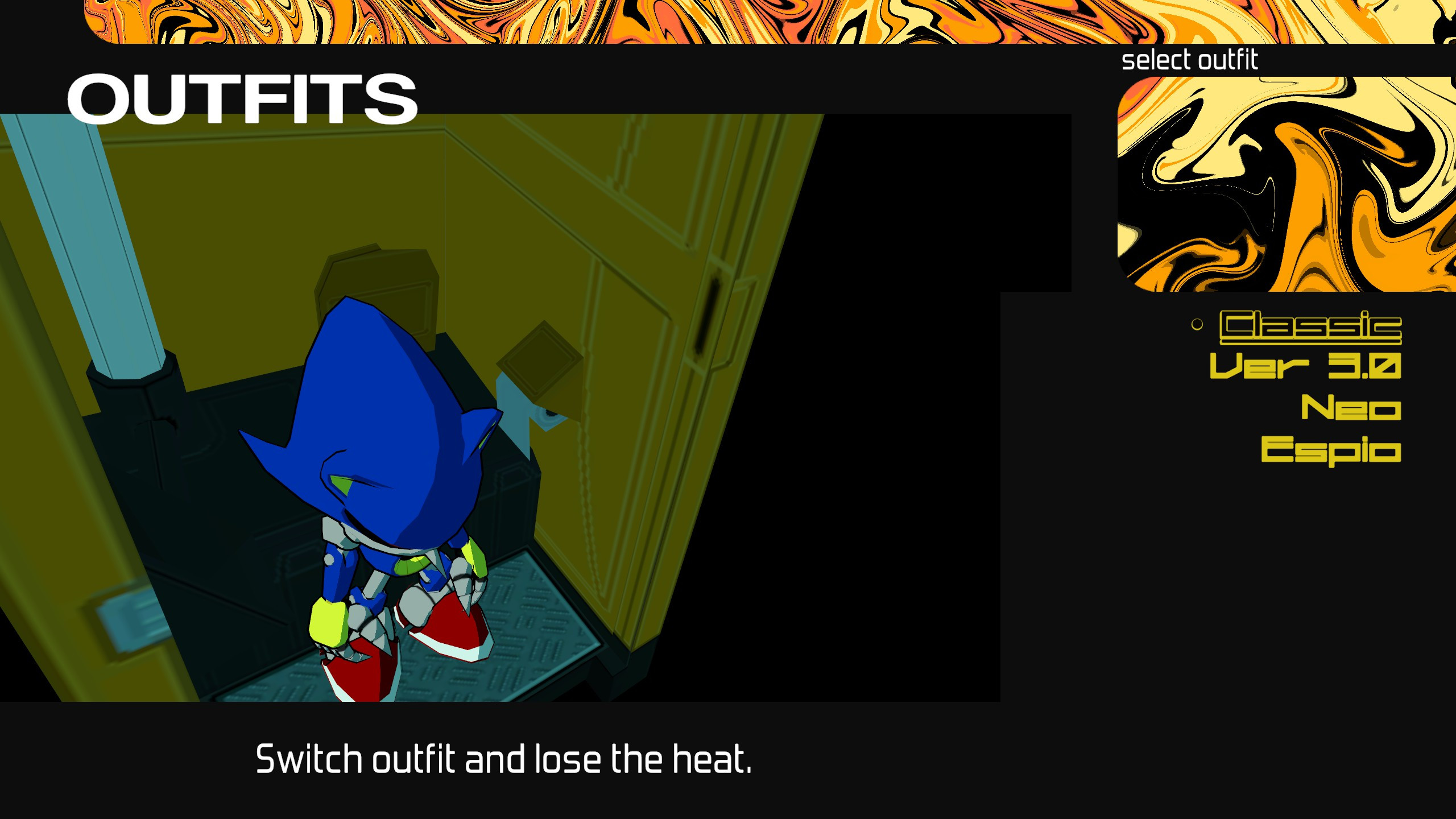 Metal Sonic (Runners Model, Custom Textures) Mod for Bomb Rush ...