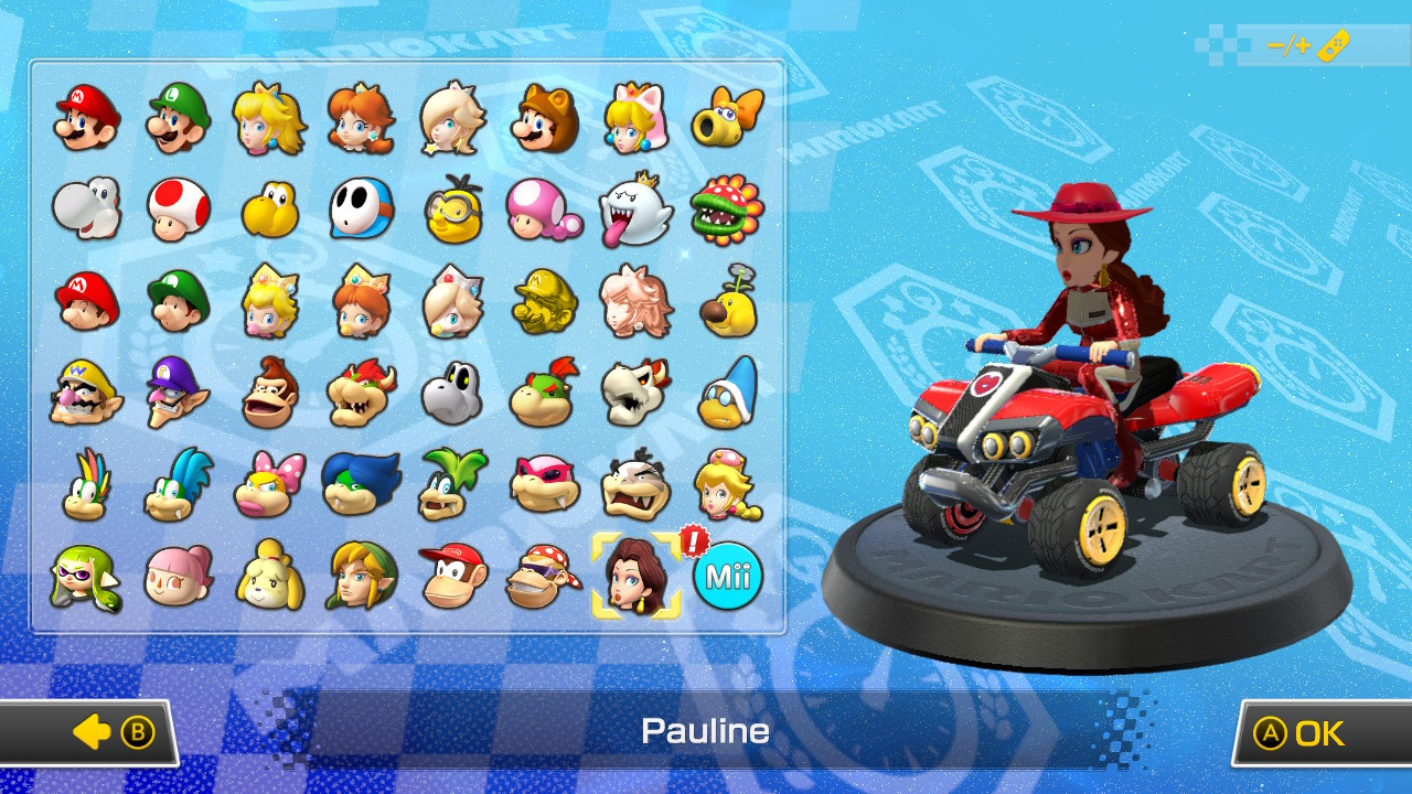 Pauline + (with hat) Mod for Mario Kart 8 Deluxe | MK8D Mods