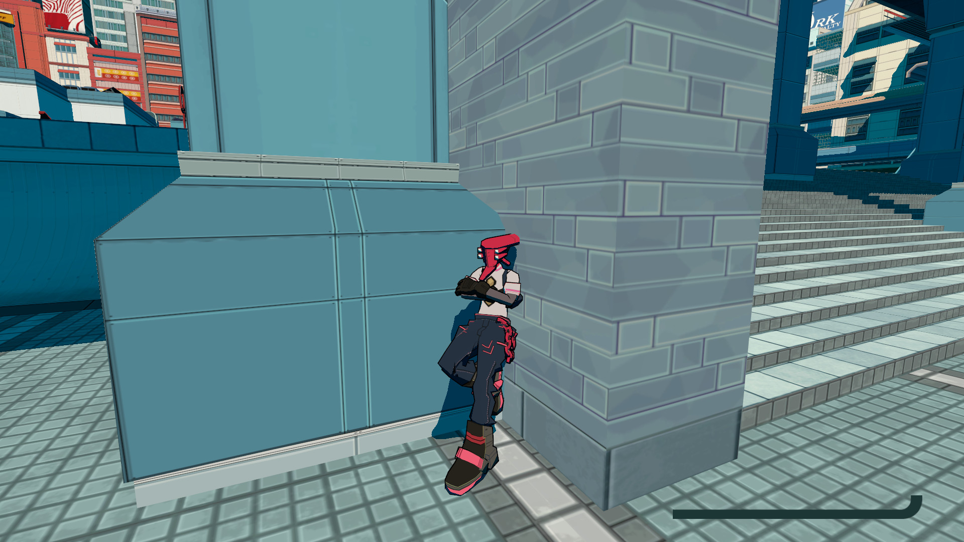 Kasane Teto Red Mod for Bomb Rush Cyberfunk | BRC Mods