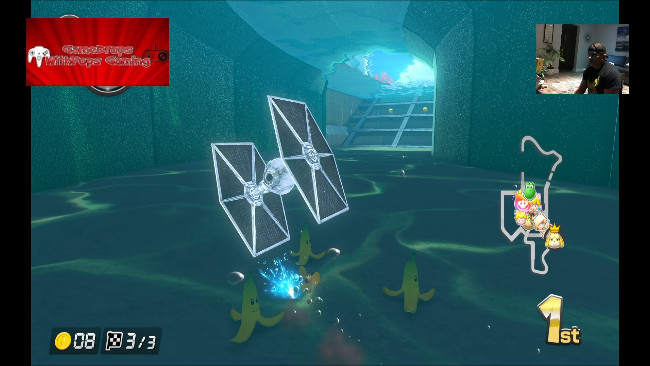 Star Wars Tie Fighter MK8D mod Mod for Mario Kart 8 Deluxe | MK8D Mods