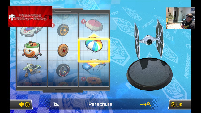 Star Wars Tie Fighter MK8D mod Mod for Mario Kart 8 Deluxe | MK8D Mods