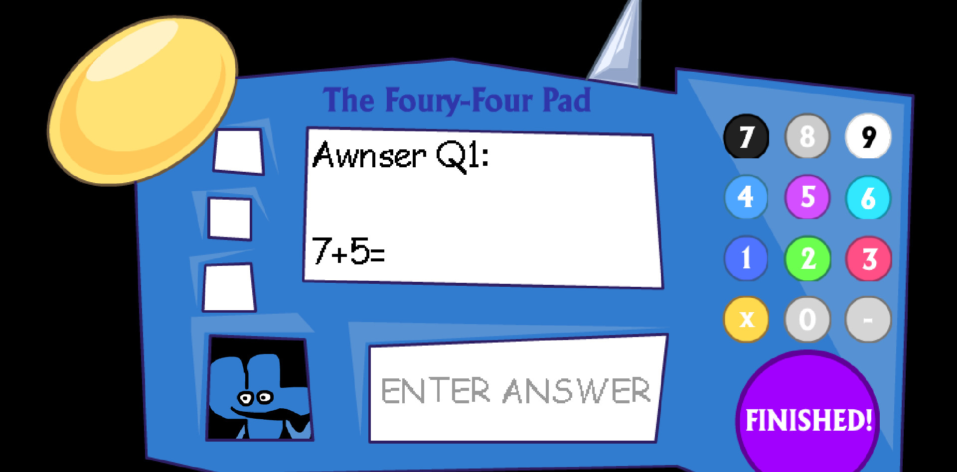 Four's Basics in the EXIT .:VERISON 3:. Mod for Baldi's Basics | Baldi Mods