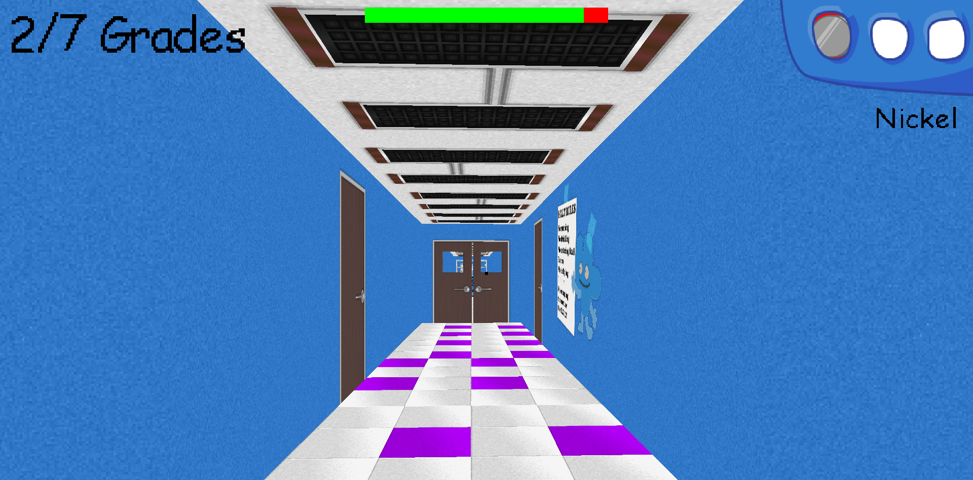 Four's Basics in the EXIT .:VERISON 3:. Mod for Baldi's Basics | Baldi Mods